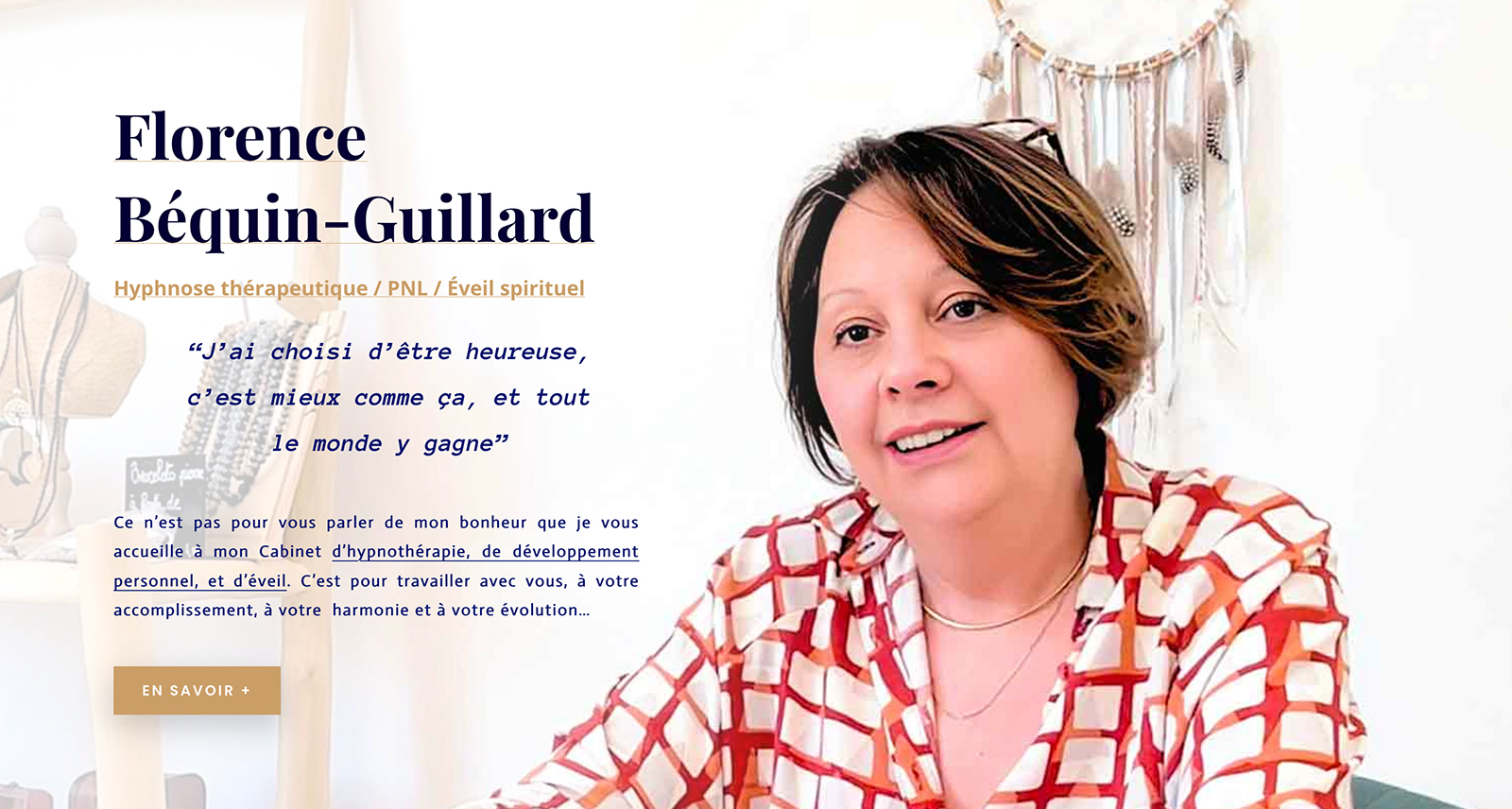 Florence Béquin-Guillard Thérapies douces Hypnose PNL EFT